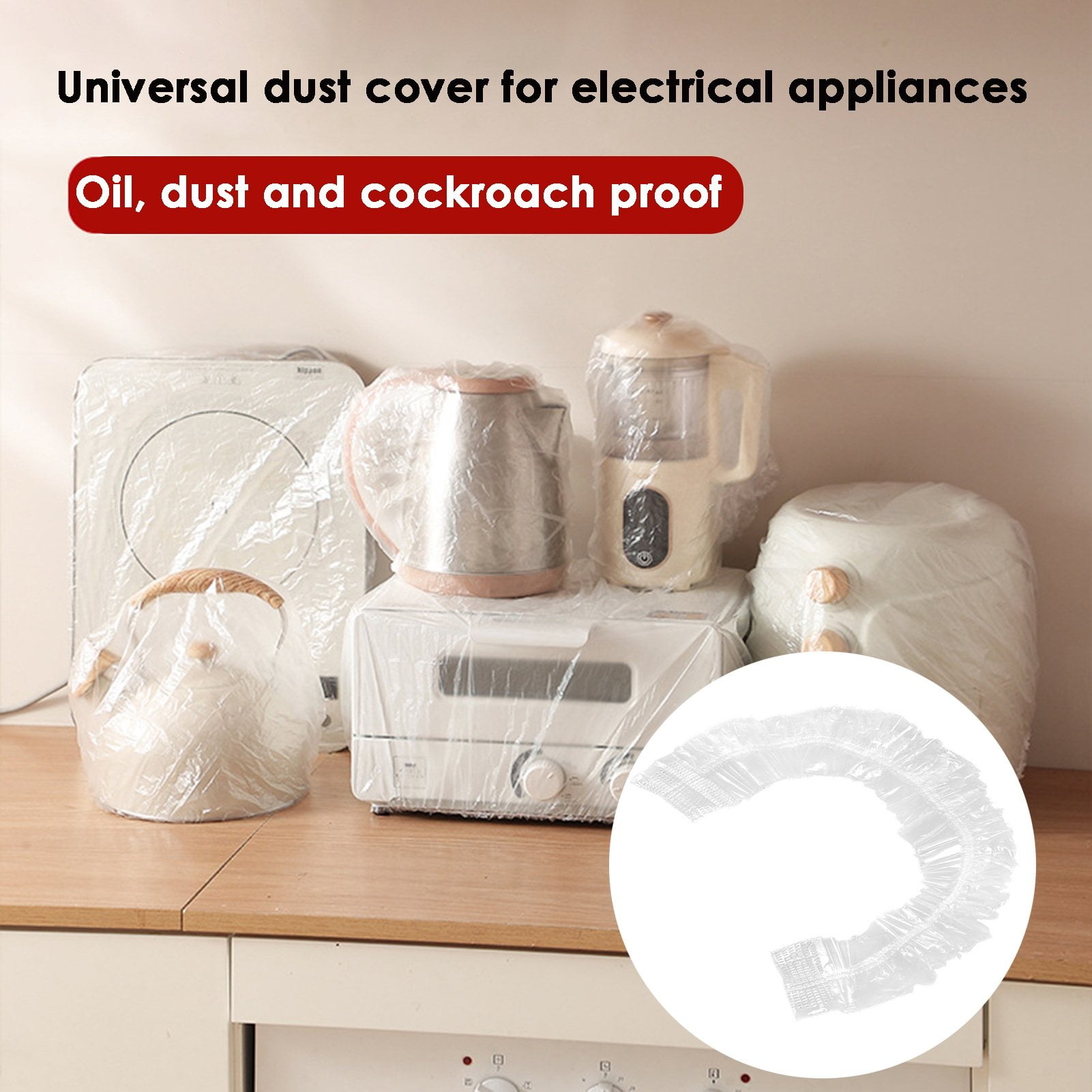Homerr Disposable Cover for Appliances Elastic Appliance Covers ...