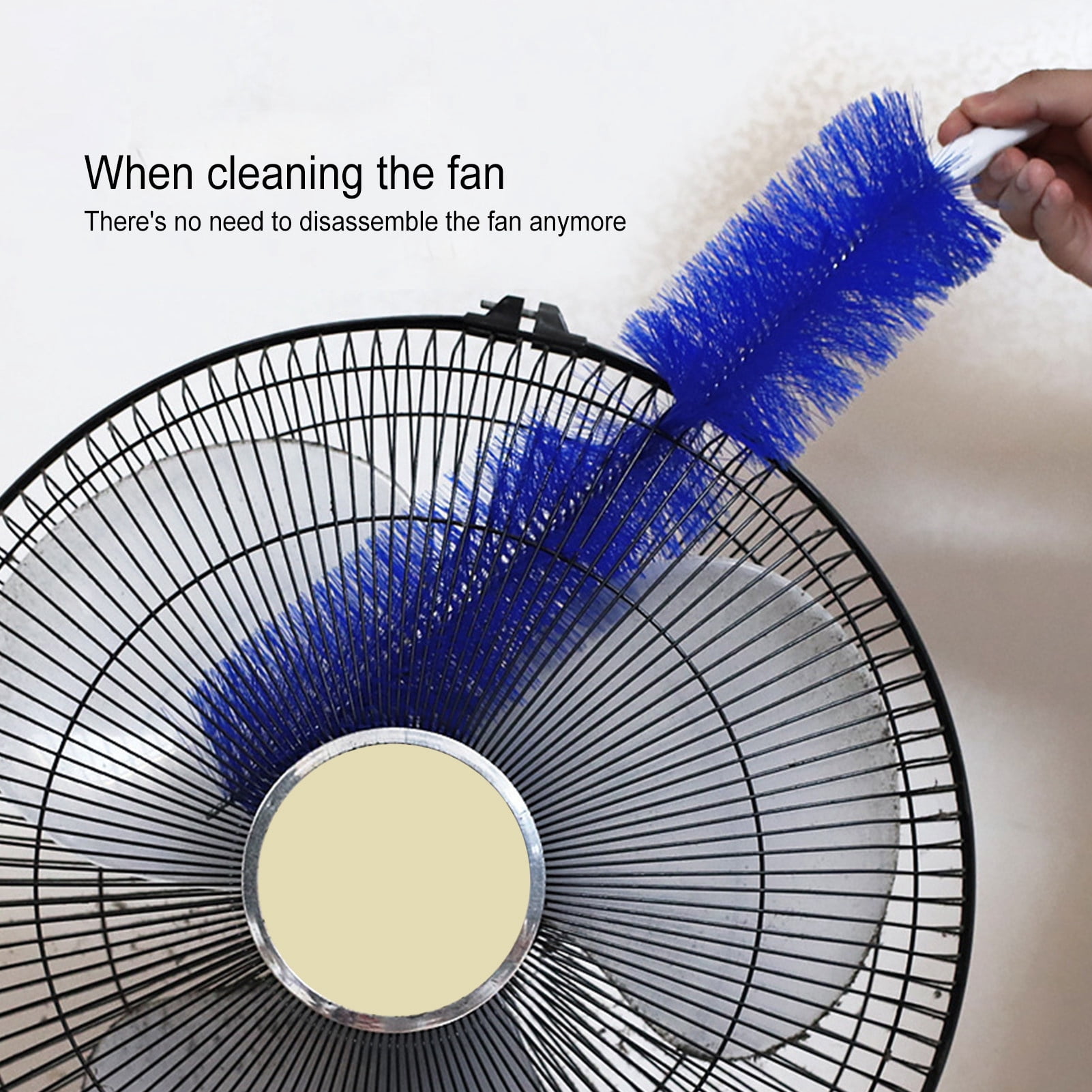 Homerr Flexible Fan Dusting Brush Dust Removal Brush Flexible Cleaning ...