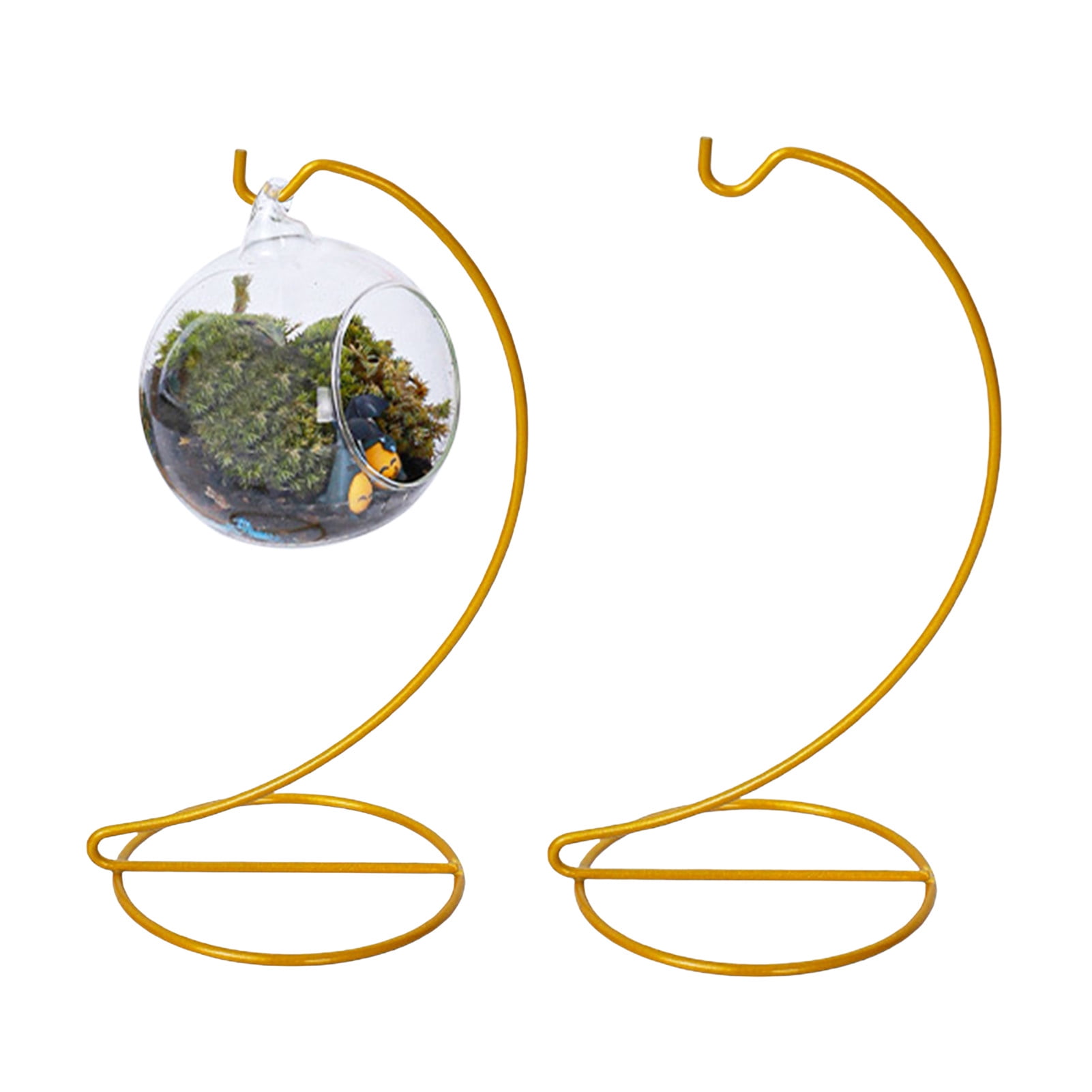 Homerr Iron Hanging Rack Spiral Design Stand Ornament Stand Holder for ...