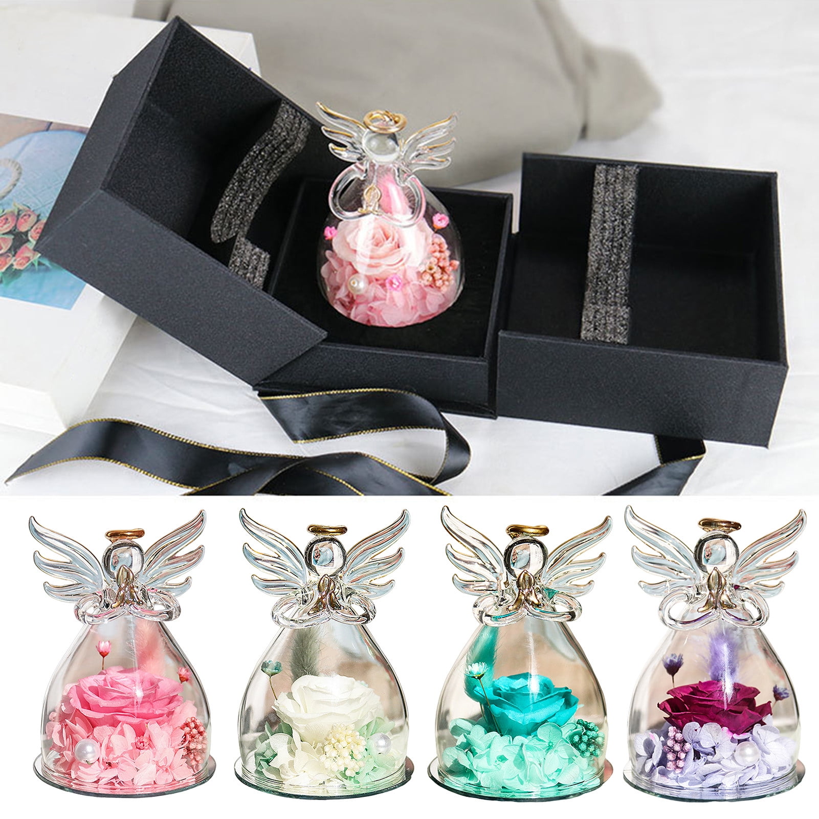 Homerr Rose Everlasting Flower Immortal Flower Gift Rose Everlasting ...