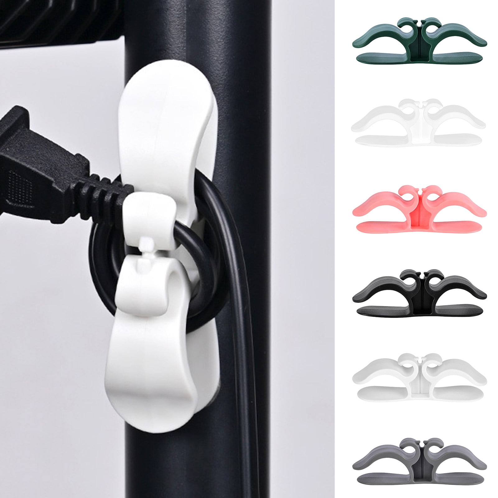 Homerr Self-adhesive Cable Organizer Wire Management Solution Seamless ...