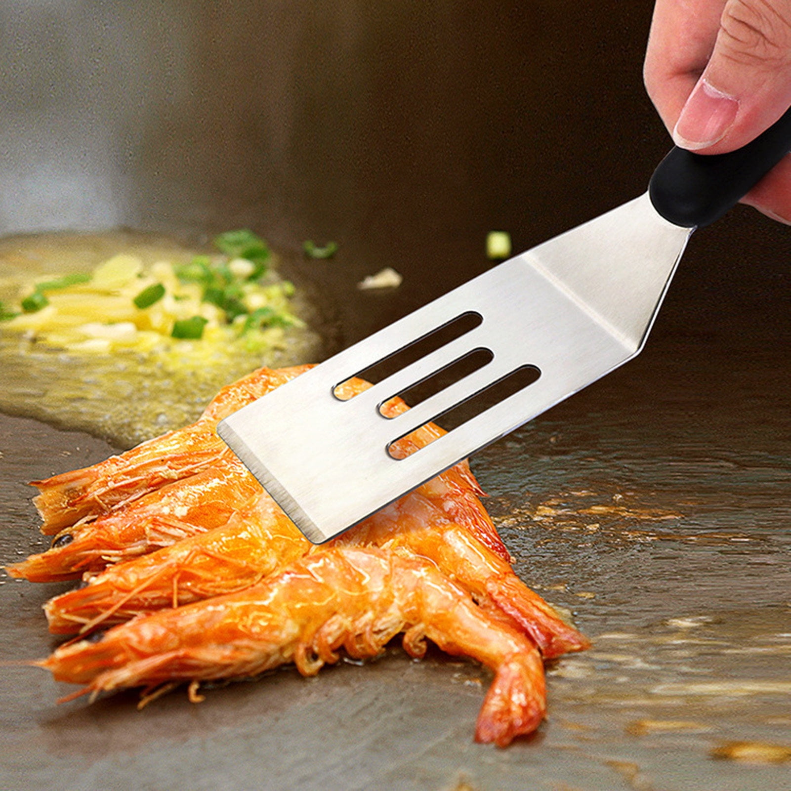 Homerr Small Stainless Steel Spatula Food-grade Eggs Spatula Small ...
