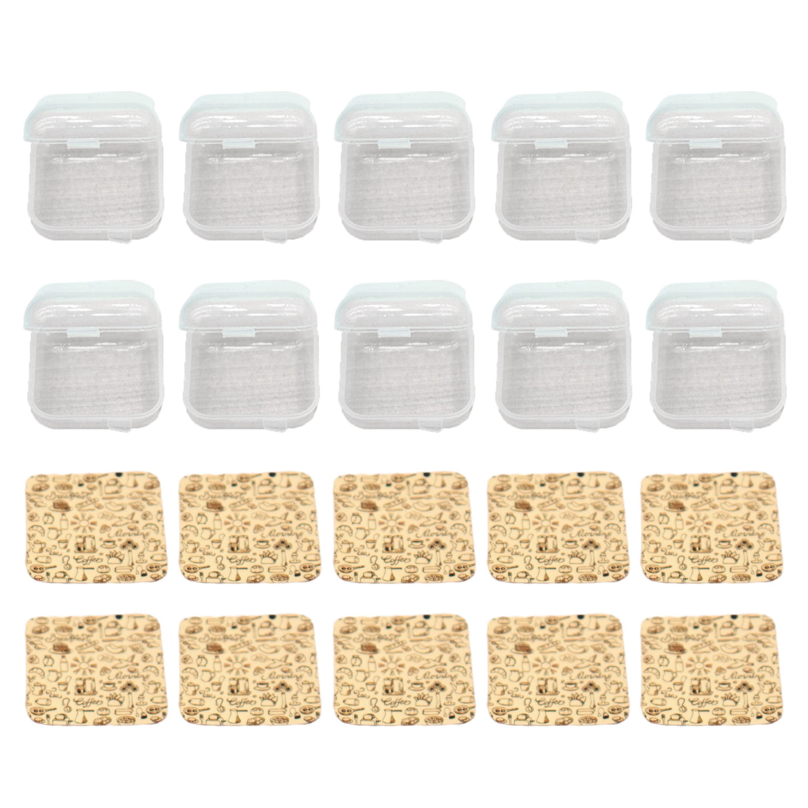 Homerr Snack Box Toy 1 Set Snack Box Model Realistic Transparent ...