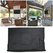 30"-85" 600D Outdoor TV Cover Fitted Waterproof Weatherproof Television ...