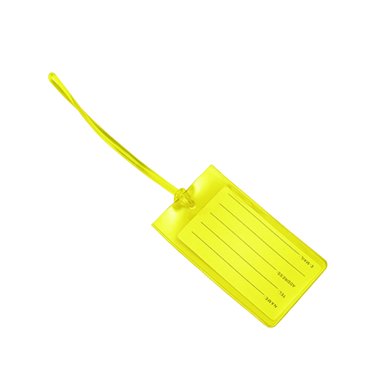 Tnobhg 1/6Pcs Luggage Tag Colorful Flexible Suitcases Tag Waterproof ...