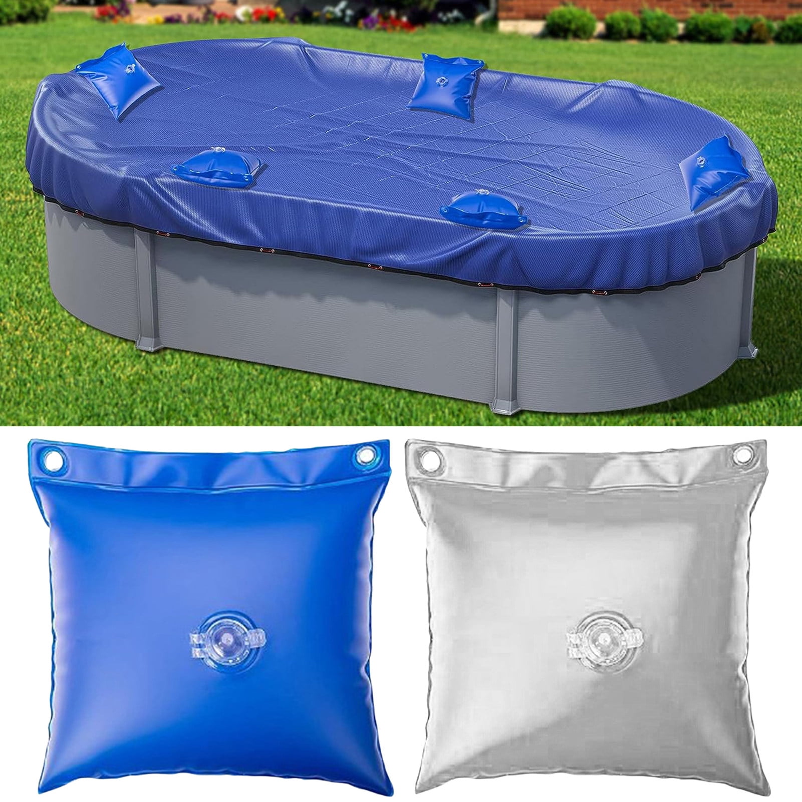 Homerr Weight-bearing Pool Water Bag Garden Hose Fillable Pool Water ...