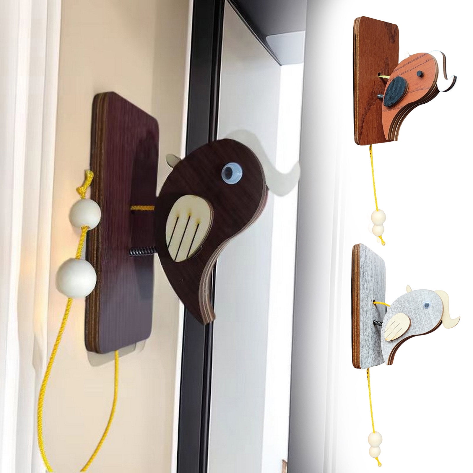 Homerr Woodpecker Knocker Decoration Woodpecker Doorbell Decoration ...