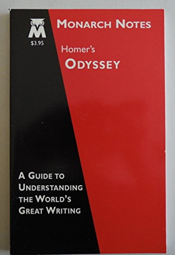 Pre-Owned Homer's Odyssey/Monarch Notes (A Guide to Understanding the ...