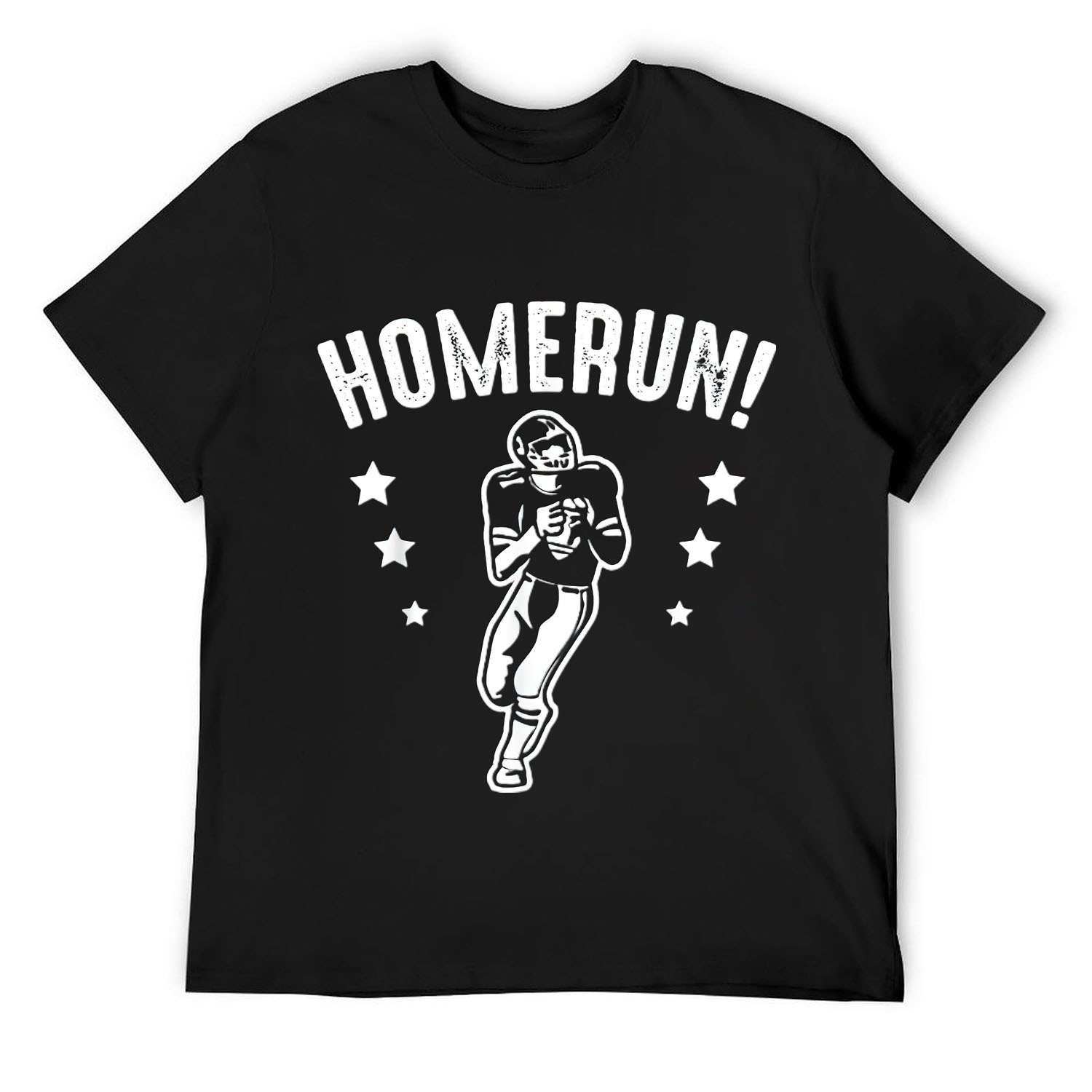 Homerun Football Baseball Mix Wrong Sports Mens T-Shirt Black 4XL ...