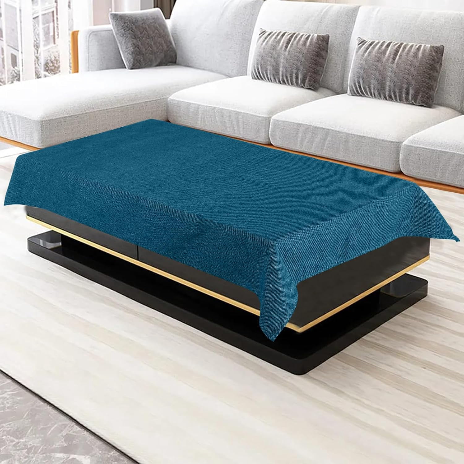 Homerz Premium Jute Table Cloth Thick and Durable Jute Cloth 2 Year ...