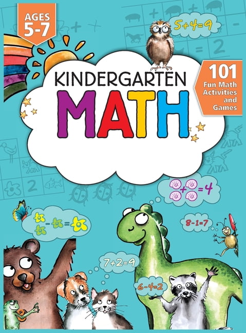 Homeschool Activity Books: Kindergarten Math Workbook: 101 Fun Math ...