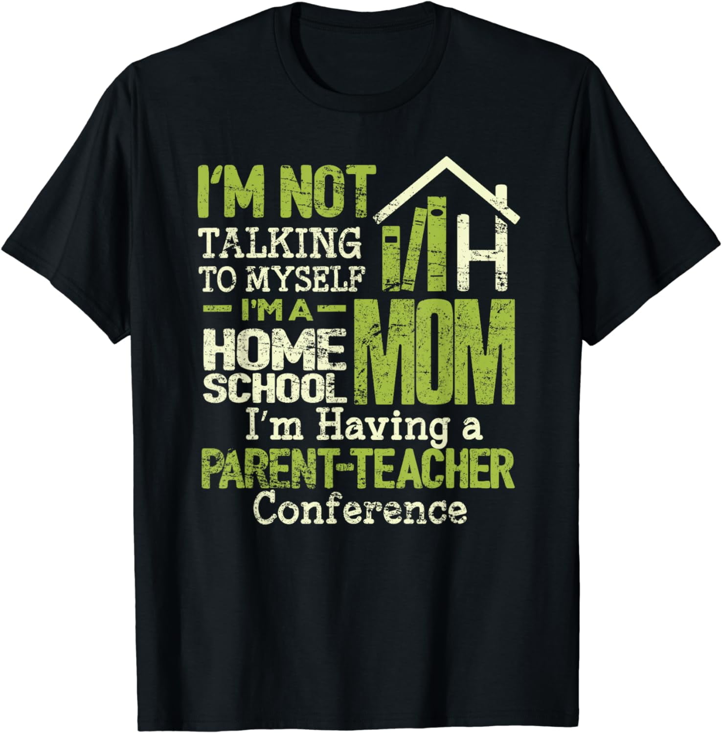 Homeschool Mom Shirt Not Talking to Myself Mommy Teacher Tee T-Shirt ...