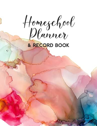 Pre-Owned Homeschool Planner & Record Book: For Multiple Kids | Undated ...
