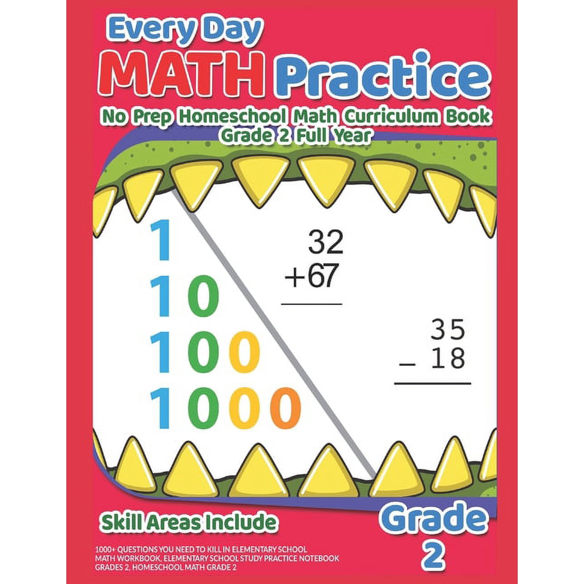 Second Grade Math Curriculum Workbook