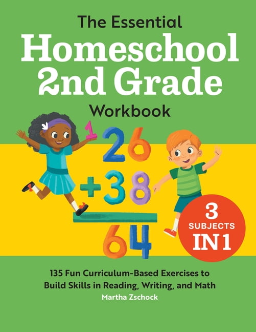 Homeschool Workbooks The Essential Homeschool 2nd Grade Workbook: 135 ...