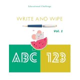 Homeschooling Workbooks: Write and Wipe ABC 123: Activity Book & Reuse ...