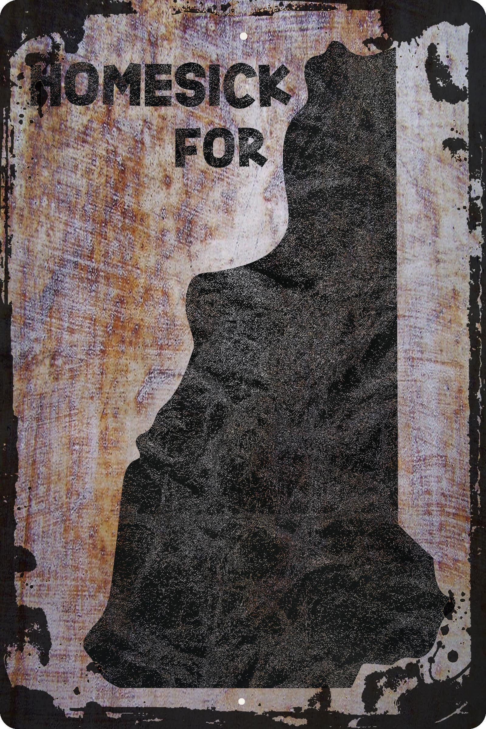 Homesick for New Hampshire love home hometown heart native Beige Wall ...