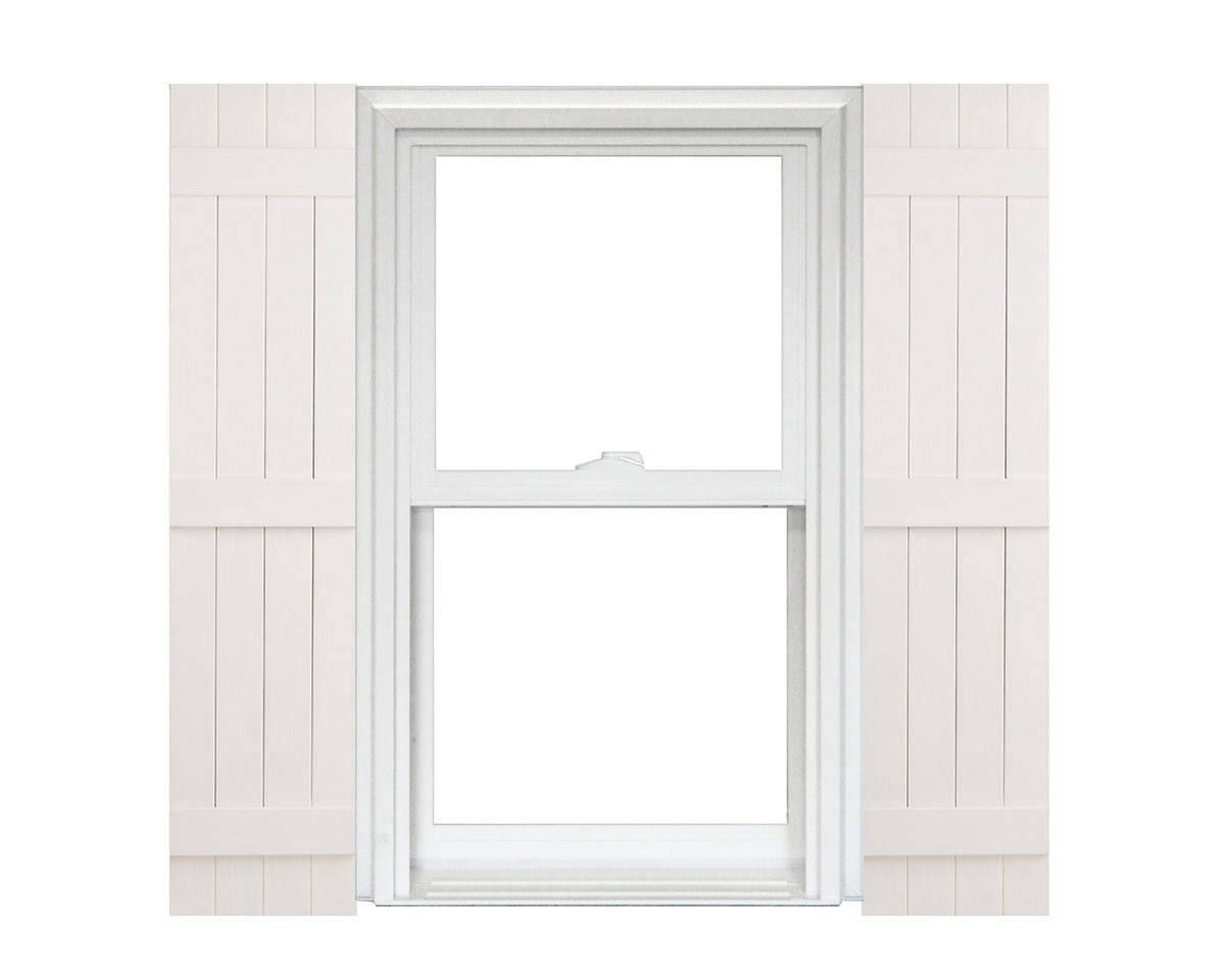 Homeside 4 Board and Batten Joined Vinyl Shutters (1 Pair) In Stock Now ...