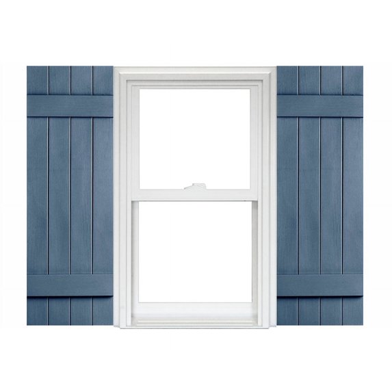 Homeside 4 Board and Batten Joined Vinyl Shutters (1 Pair) In Stock Now ...