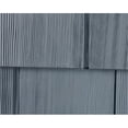 Homeside Cedar Shake Vinyl Siding, Pacific Blue, Tru-Lock Panels ...