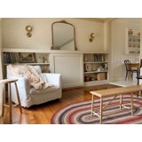 Homespice Chester Rustic Braided Rug 6x9' Oval in Red, Perfect for a ...