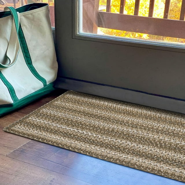 Homespice Chicory 3x5' Washable Rug and Country Braided Rugs, The ...