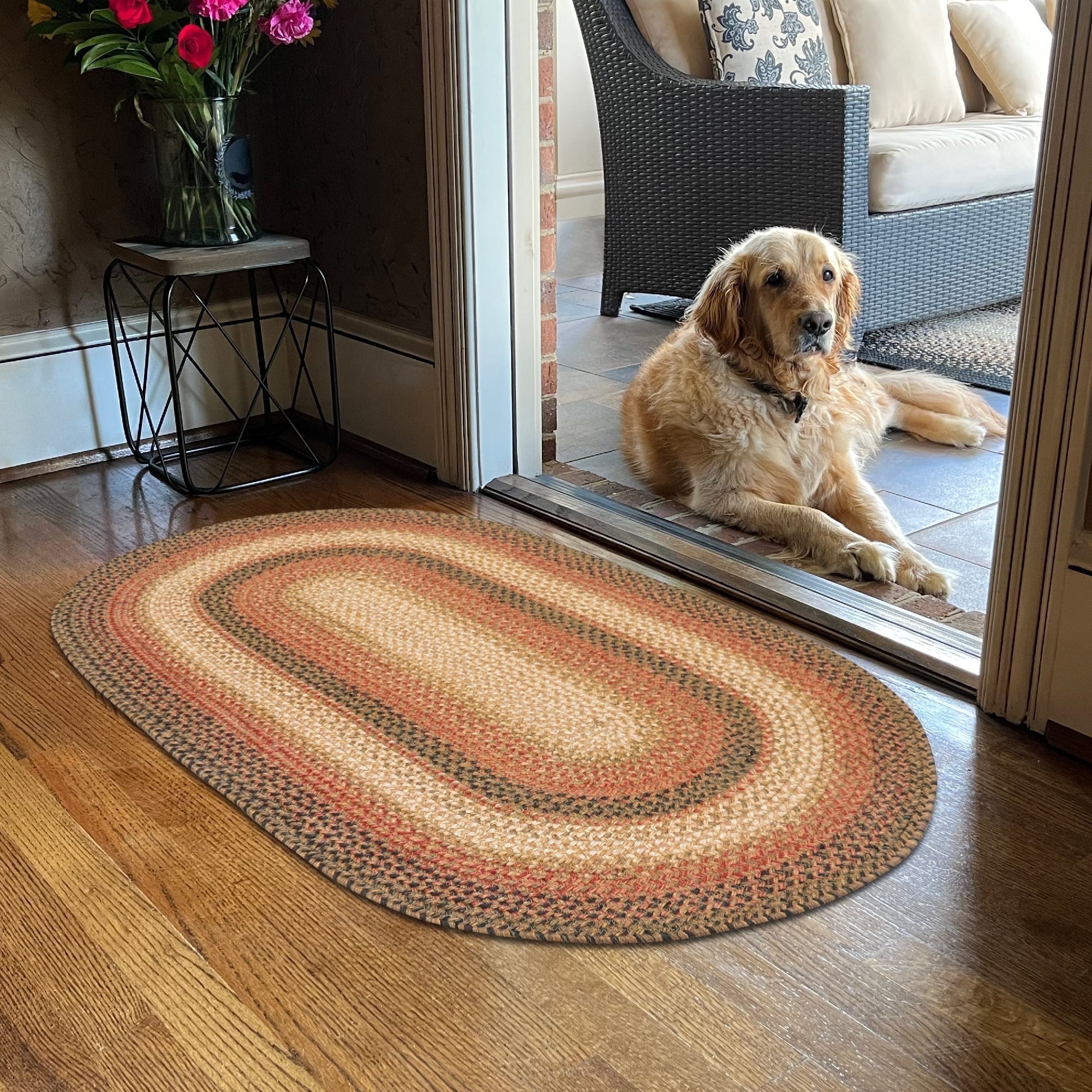 Mohawk Home Rank & File Slice Kitchen Rug, 18" x 27", Red - Walmart.com