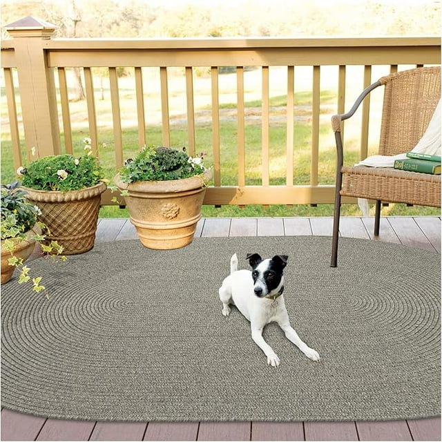 Homespice Smoke Washable 6x9' Rug for Living Room, Bedroom Rug and ...