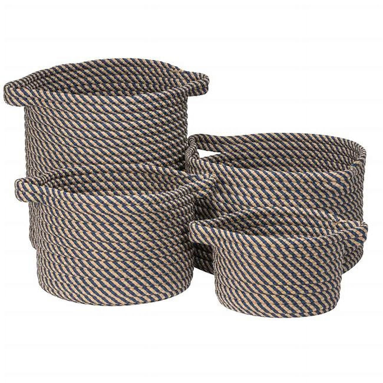 Homestead Basket Set, Denim - 4 Piece - Walmart.com