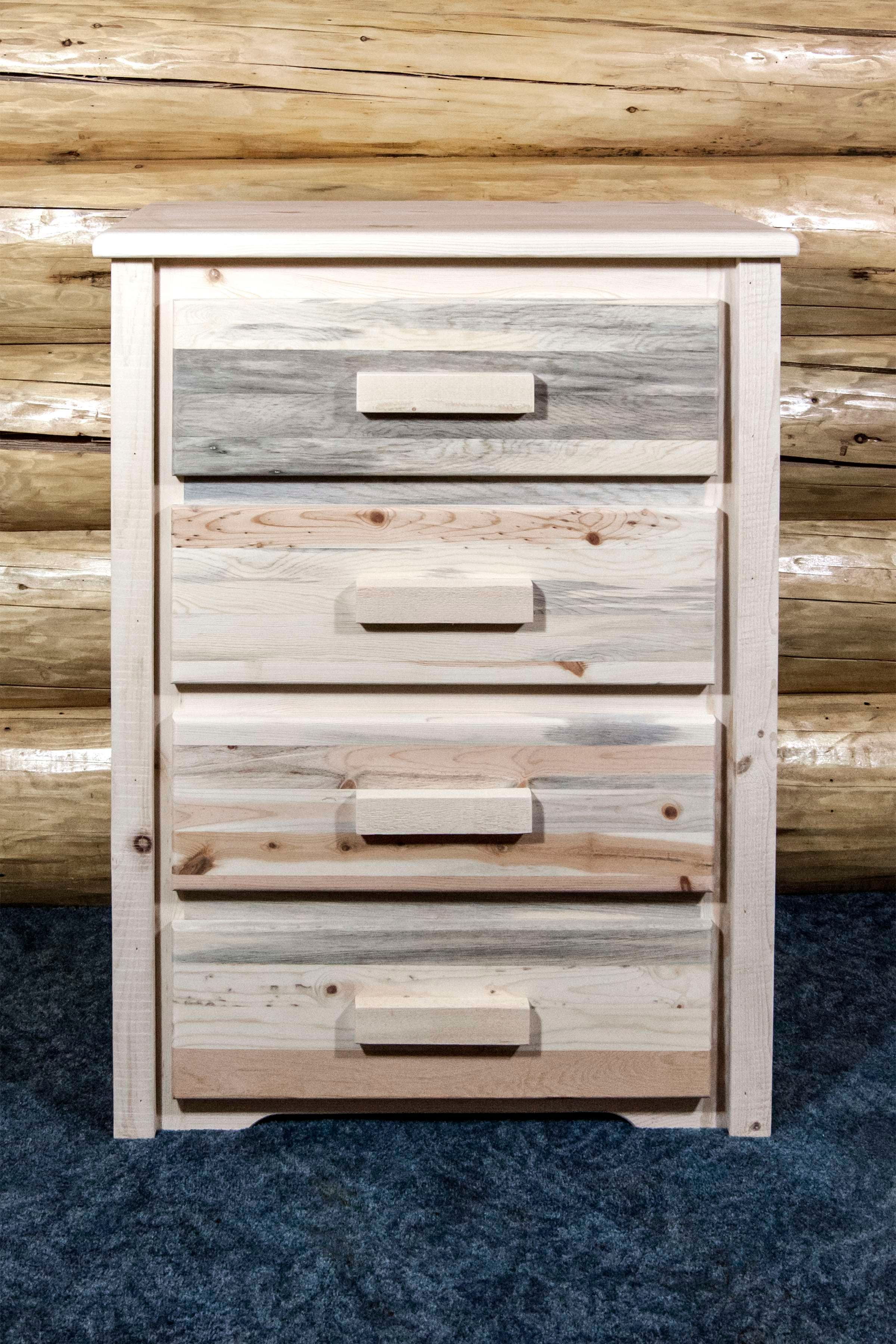 Homestead Collection 4 Drawer Chest of Drawers, Ready to Finish ...