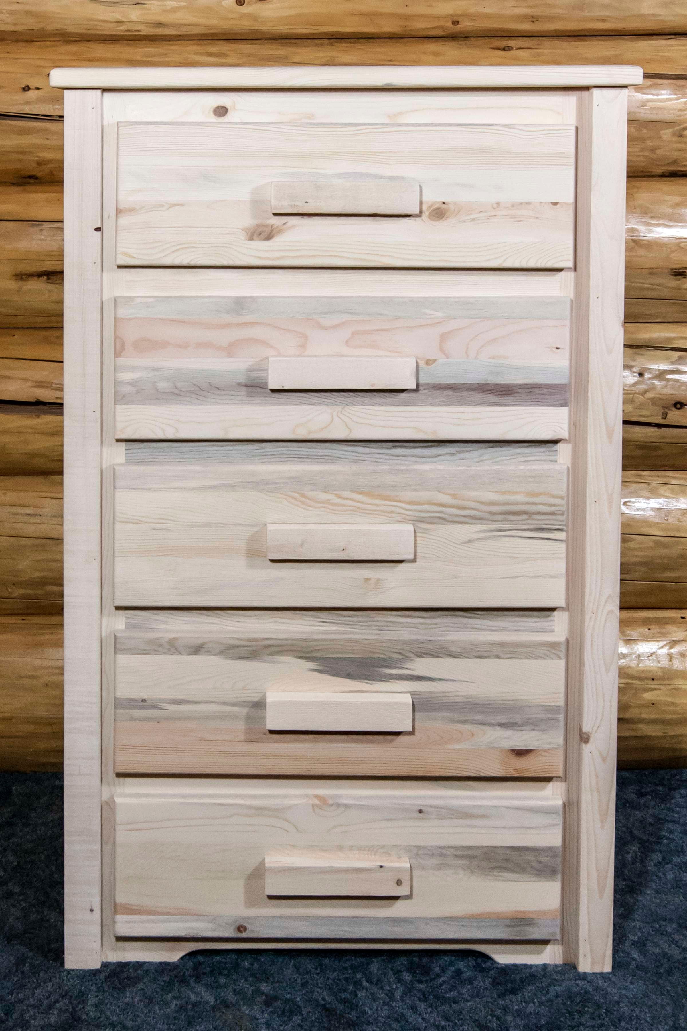 Homestead Collection 5 Drawer Chest of Drawers, Ready to Finish ...