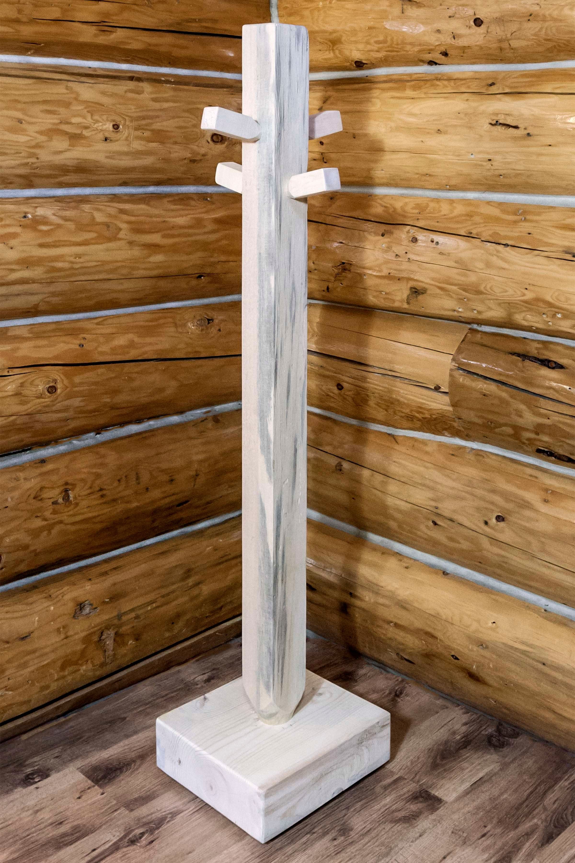 Homestead Collection Child's Coat Tree, Clear Lacquer Finish - Walmart.com