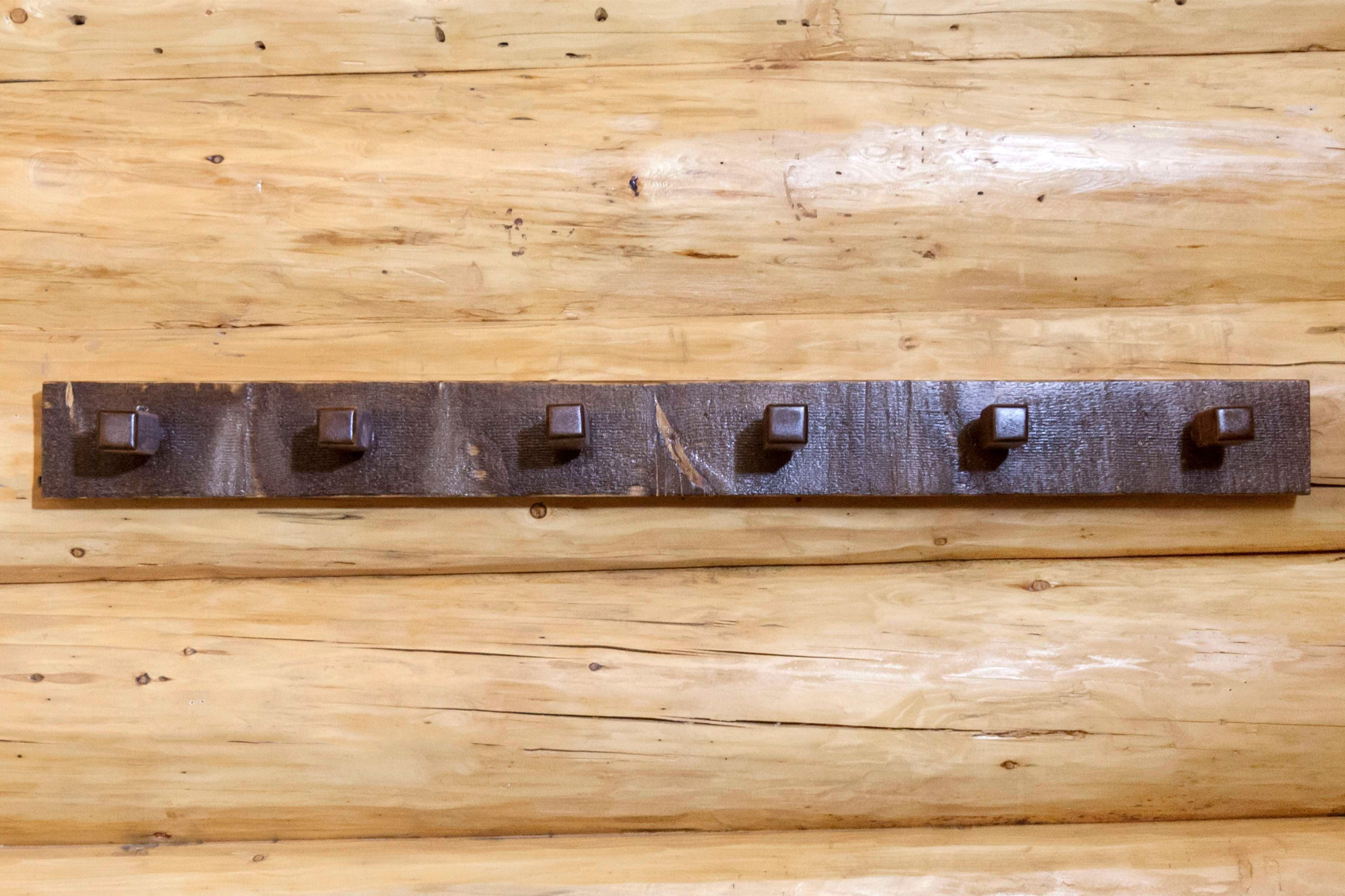 Homestead Collection Coat Rack, 4 Foot, Stain & Clear Lacquer Finish ...