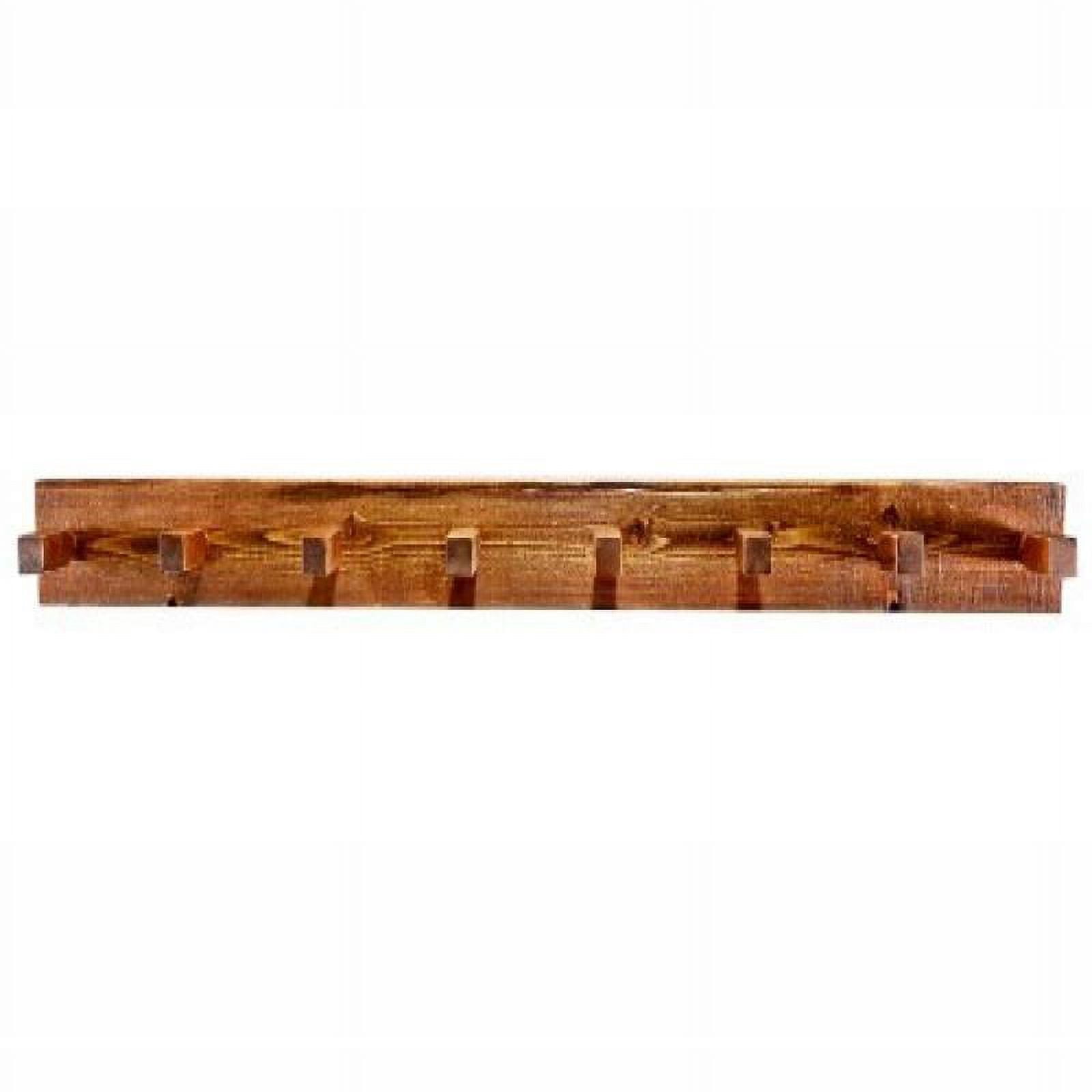 Homestead Collection Coat Rack, 5 Foot, Stain & Clear Lacquer Finish ...