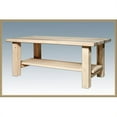 Homestead Collection Coffee Table w/ 2 Drawers, Stain & Lacquer Finish ...