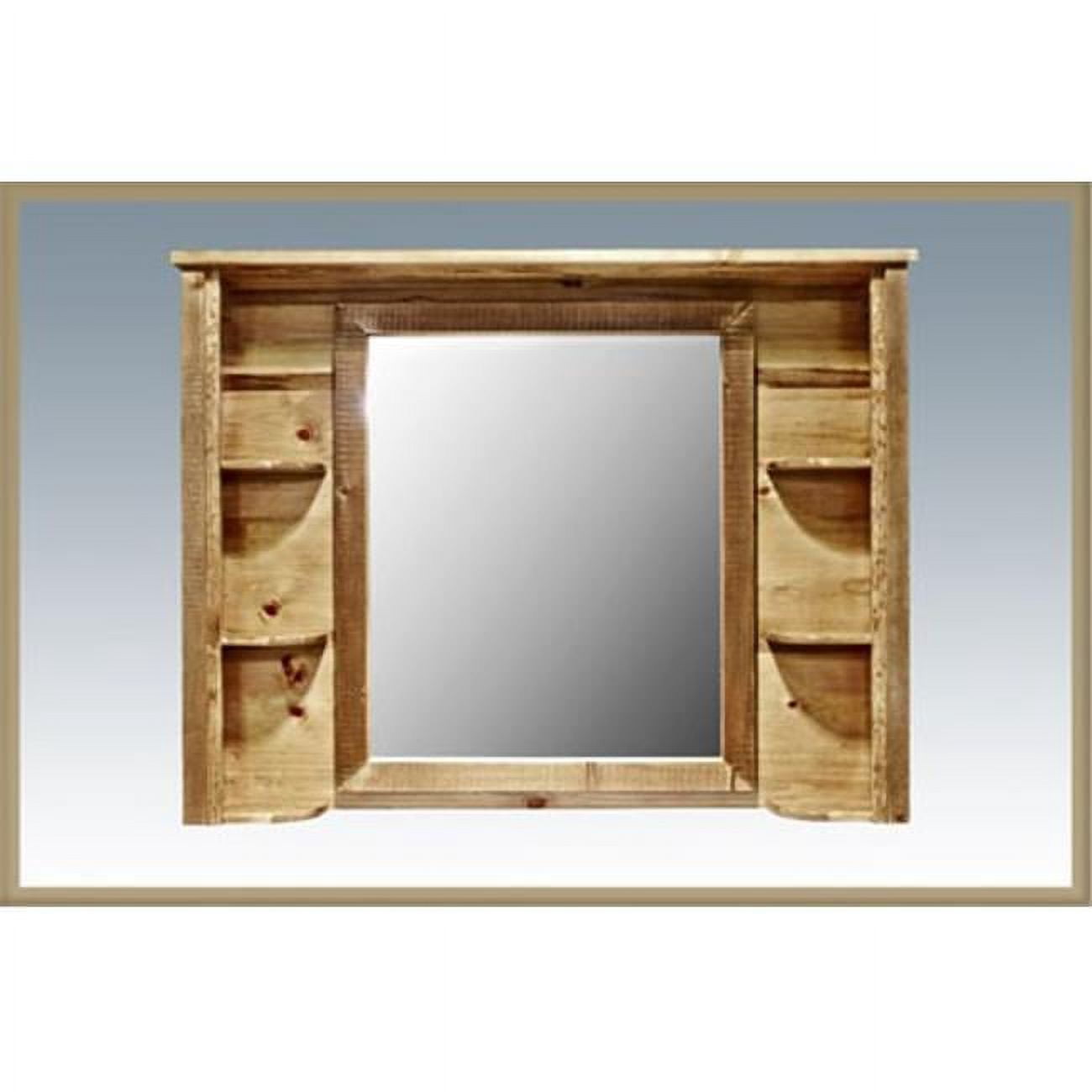 Homestead Collection Deluxe Dresser Mirror Stained and Lacquered ...