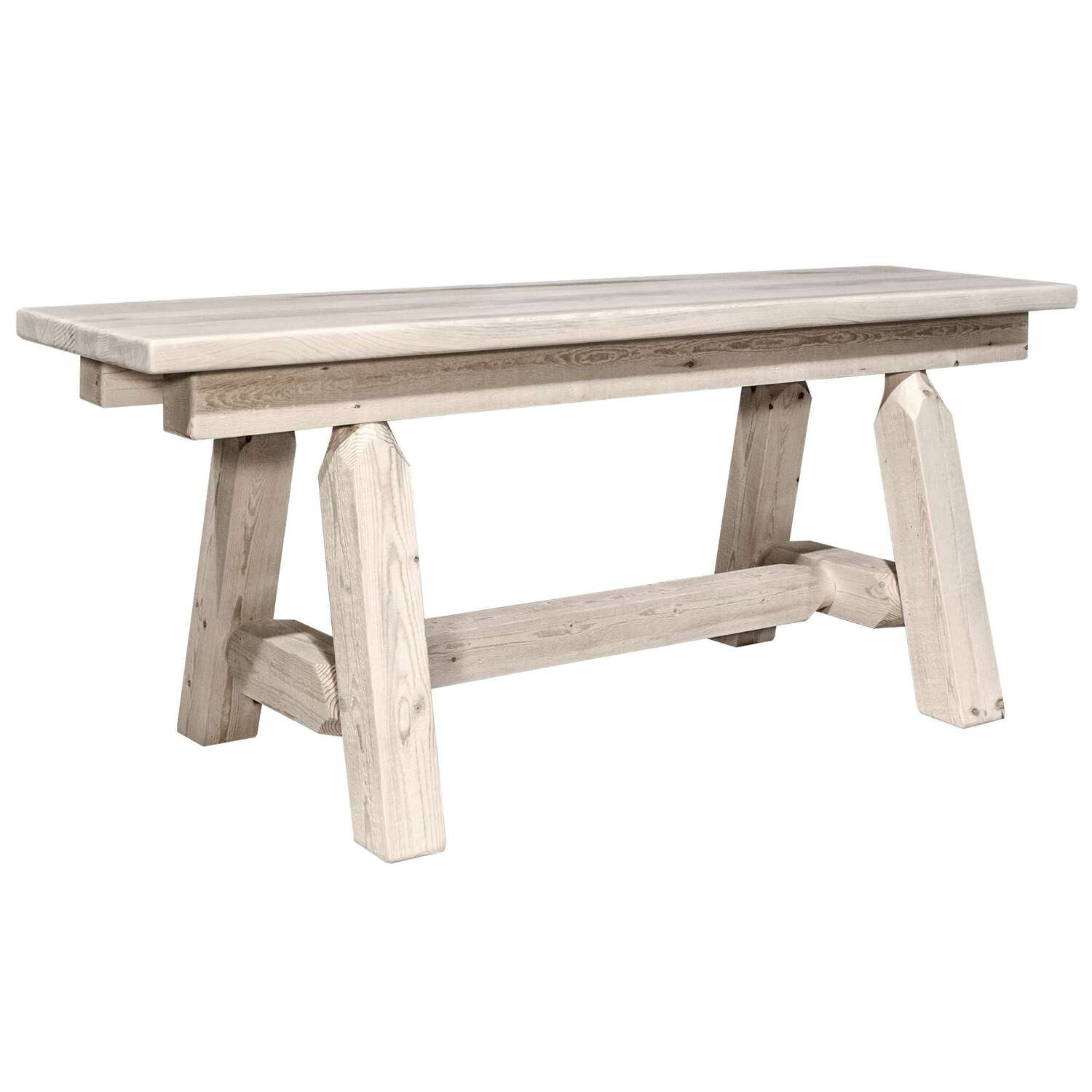 Homestead Collection Plank Style Bench, Ready to Finish, 45 Inch ...