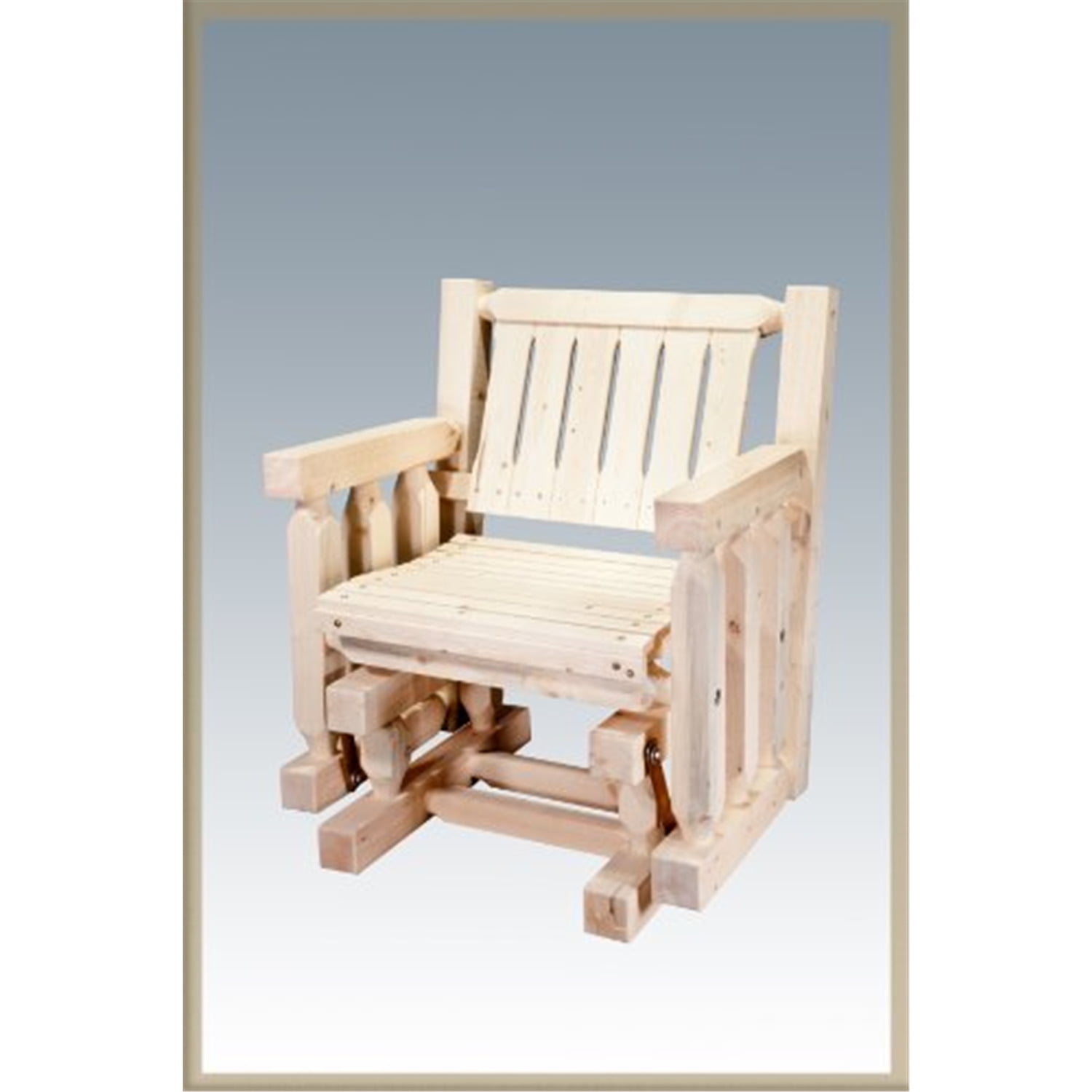 Homestead Collection Single Seat Glider, Ready to Finish - Walmart.com