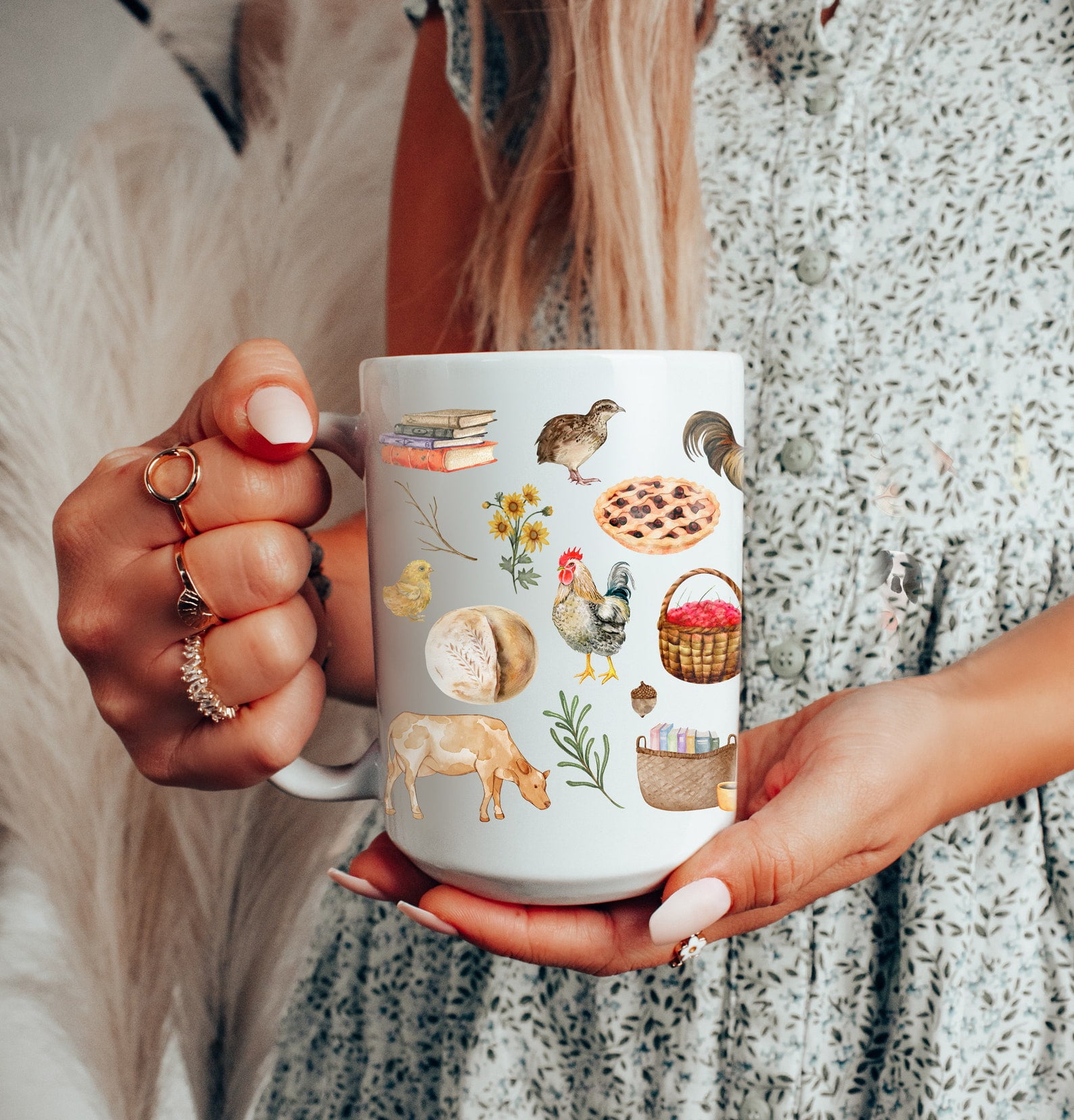 Homestead Farm Life Ceramic Mug Gift for Mom Homestead Mama Coffee Mug ...