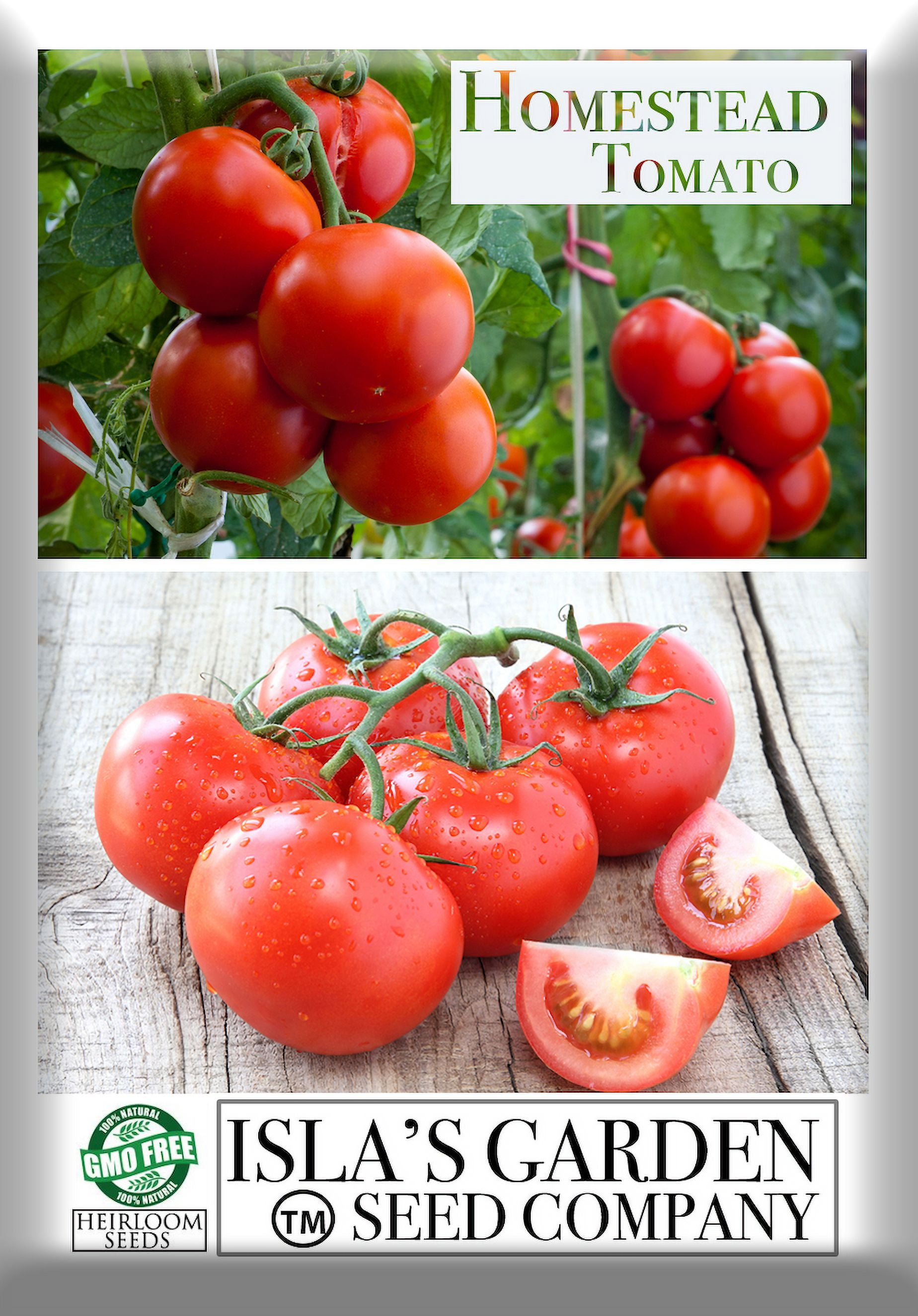 Homestead Heirloom Tomato Seeds, 150 Seeds Per Packet, Non GMO Seeds ...