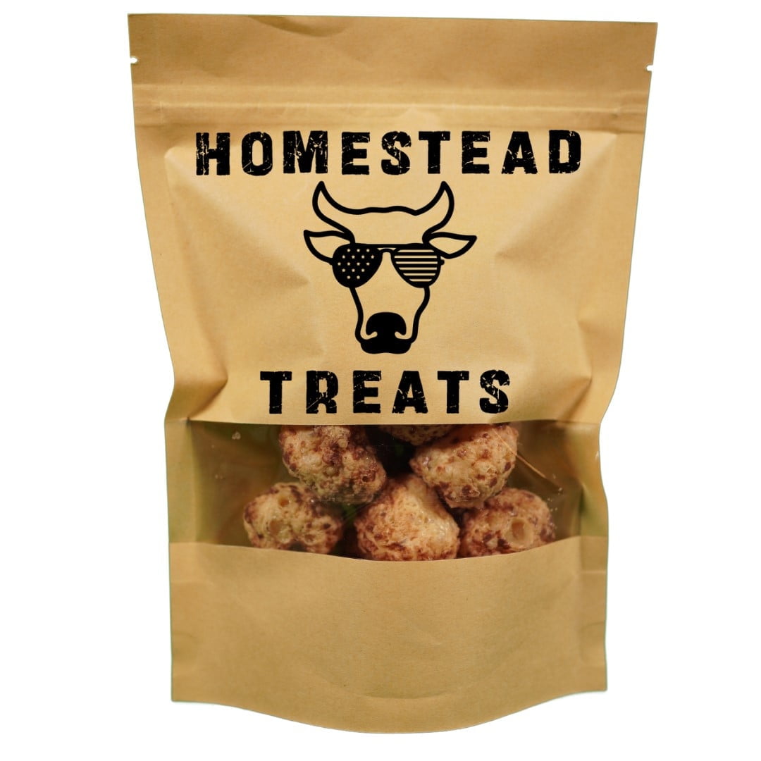 Homestead Treats Freeze Dried Caramel Popper Candy - Creamy & Puffy ...