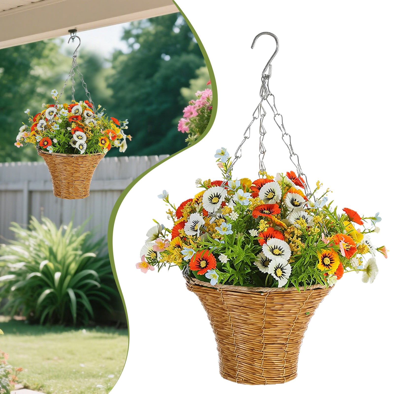 Hanging Flower Baskets At Home Depotnull