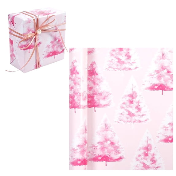 Homesteed Christmas Wrapping Paper Extra Wide Holiday Wrap Roll Cute ...