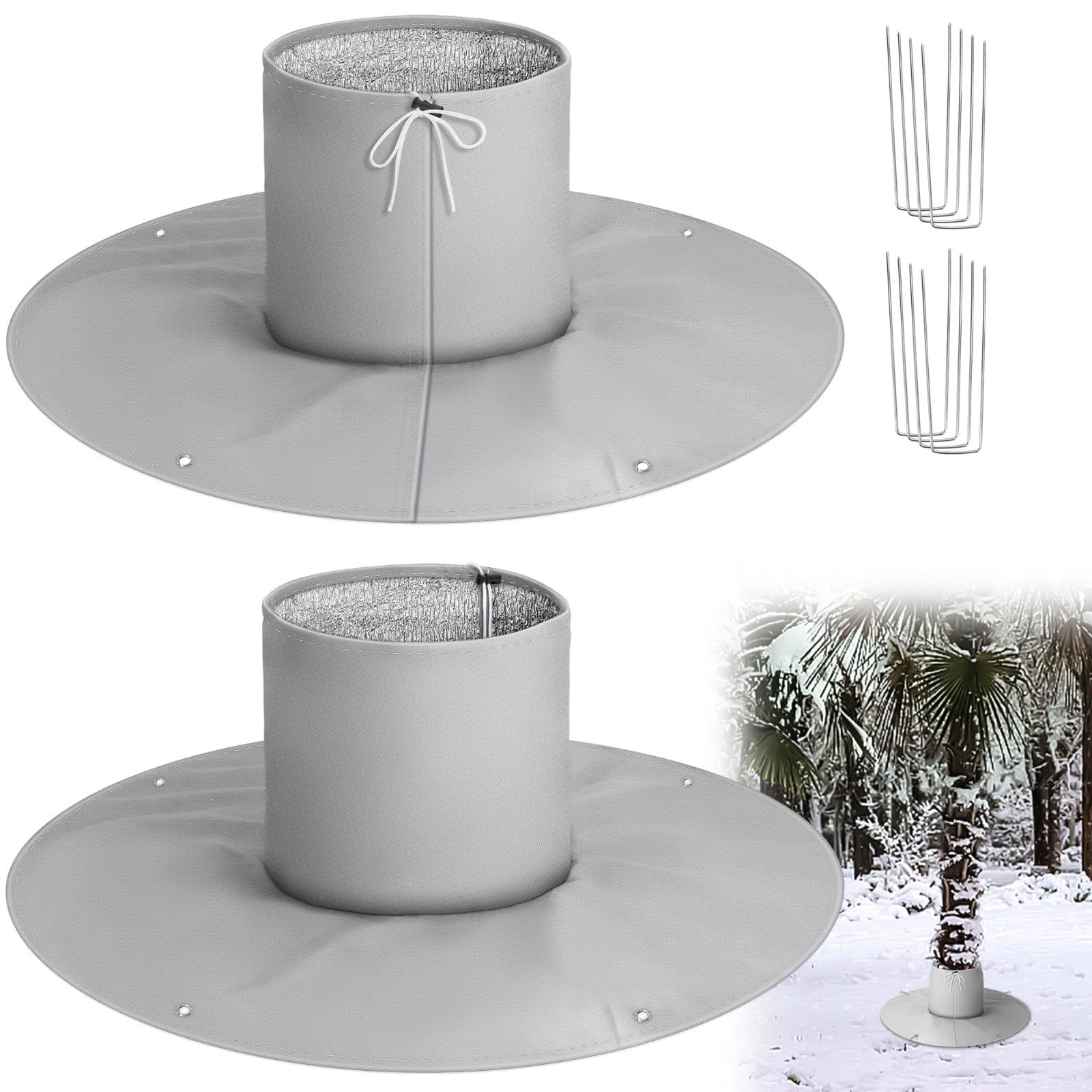 Homesteed Tree Root Protector Winter Tree Cover Antifreeze Wrap with ...