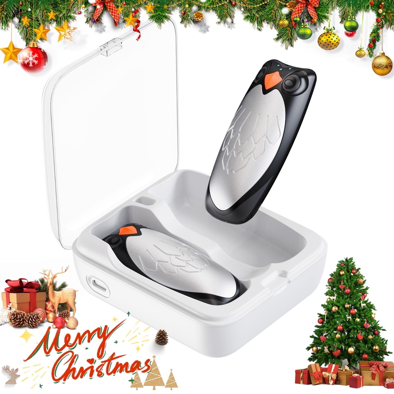 Homester Rechargeable Hand Warmers, 2 Pack Electric Hand Warmer with ...