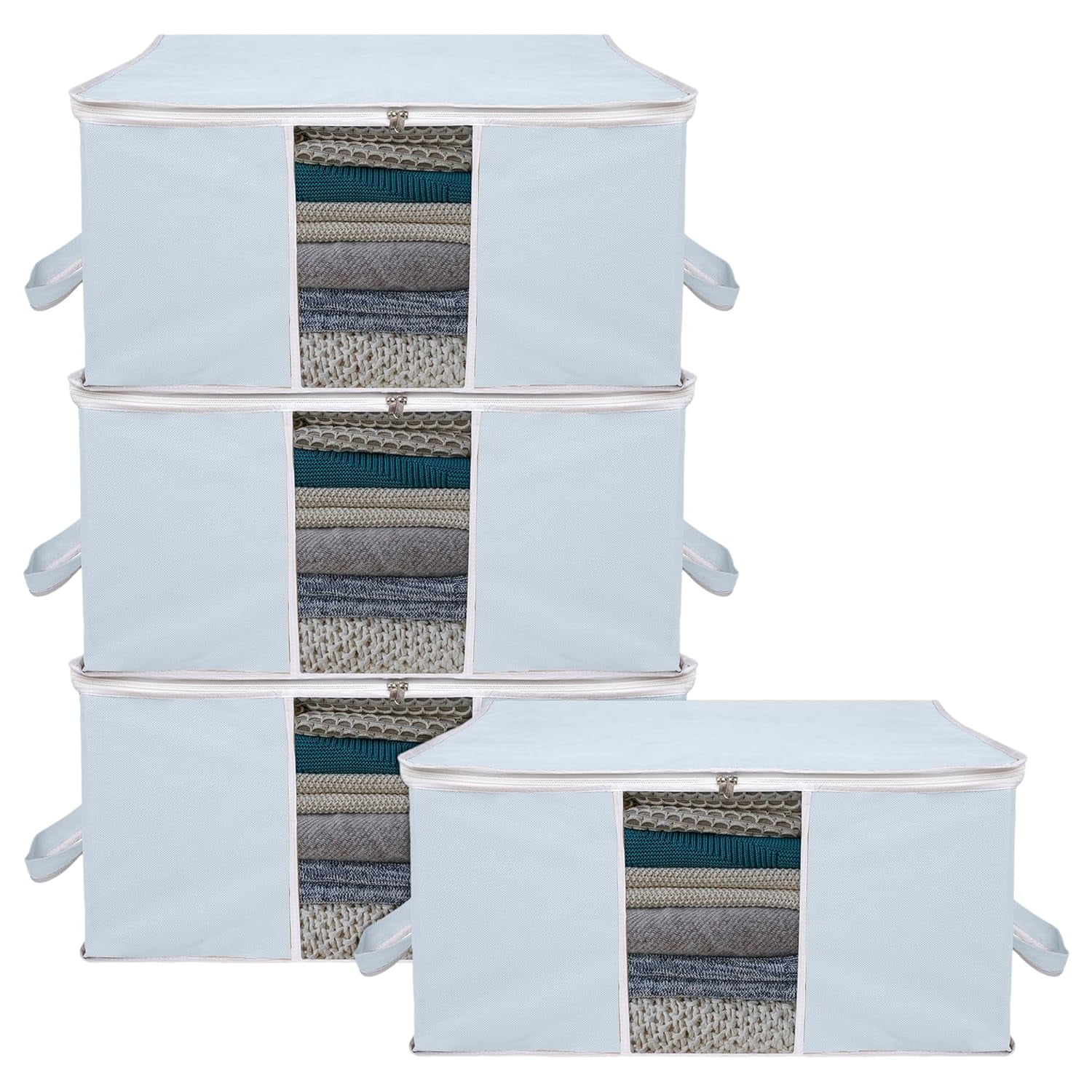 Homestic Underbed Storage Bag Clothes Storage Organizer Blanket Cover ...