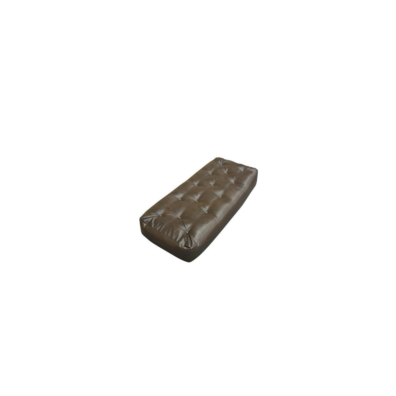 6 Inch Loveseat Mattress Ottoman Futon Mattress 21x54 Inch Foam ...