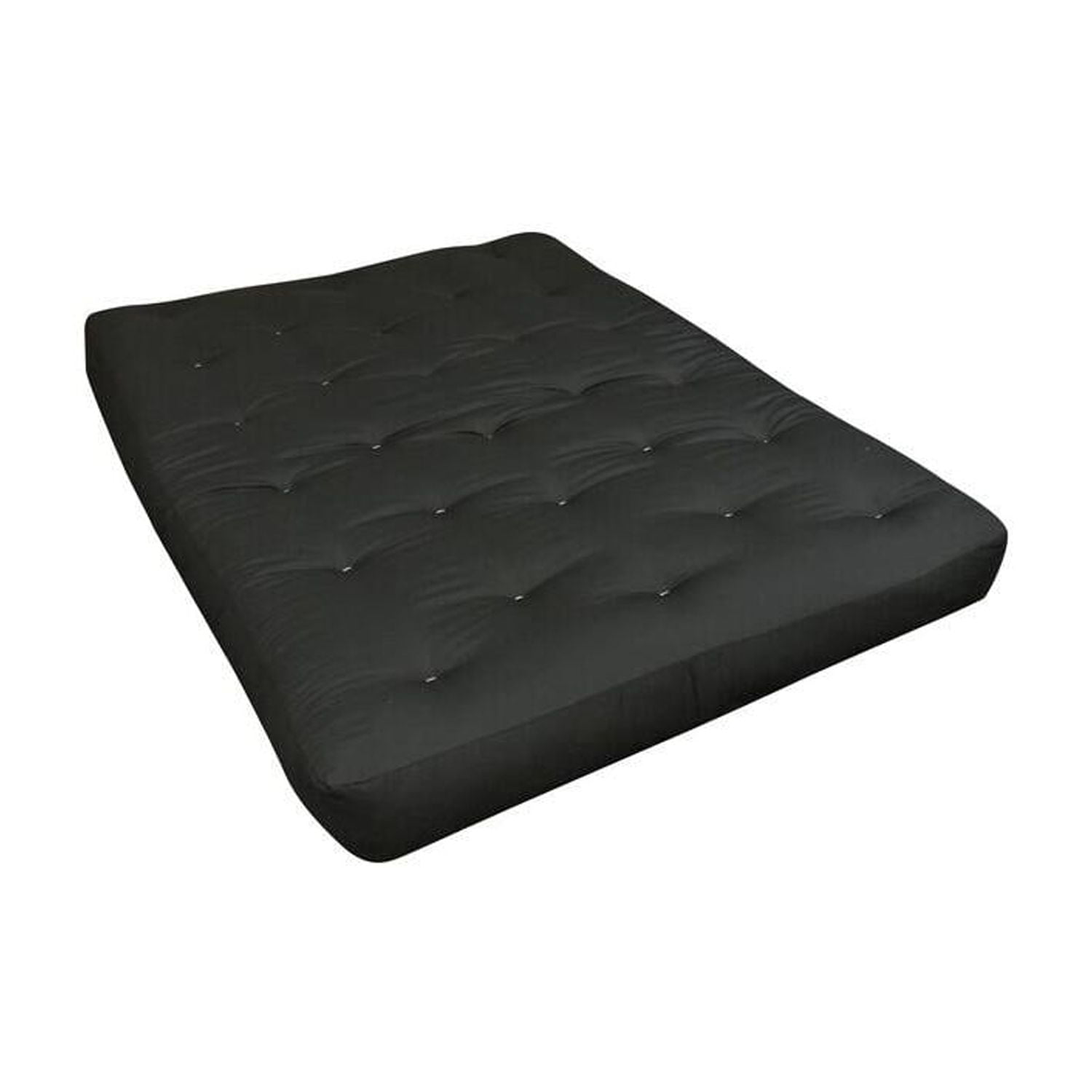 King Futon Mattress - 6 Inch Black Duct Comfort Foam Mattress - Walmart.com