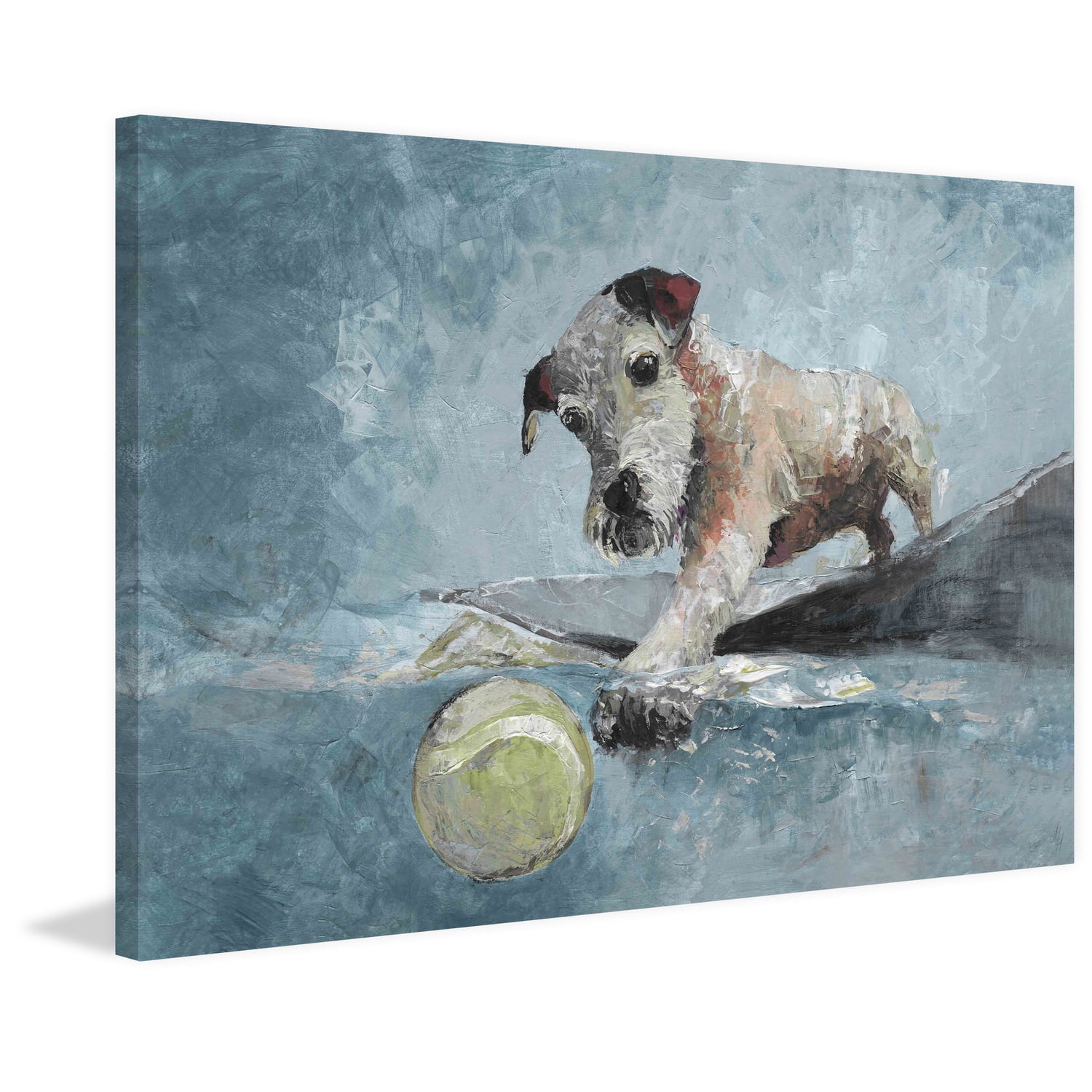 African Animal Wall Art Canvas Print - 45x30" Modern Home Decor ...