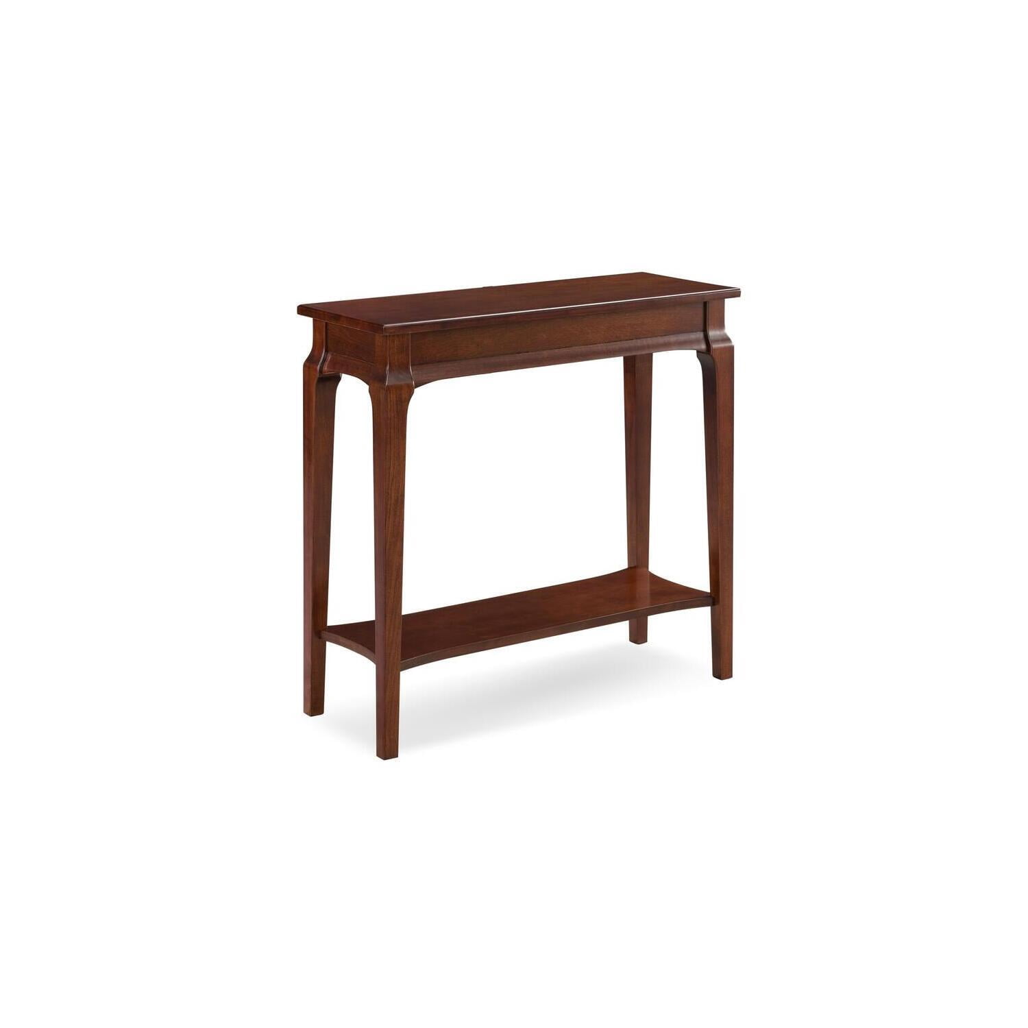 Narrow Hall Console Table with Shelf - Entryway Table, 30" Wide ...